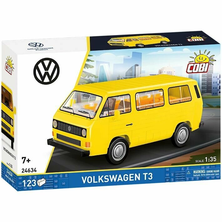 Конструктор Cobi Action Town - Микроавтобус Volkswagen T3 , 123 эл. - 24634