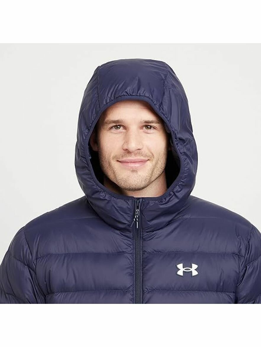 Куртка спортивная Under Armour LEGEND DOWN PARKA, размер MD, синий — фото 1
