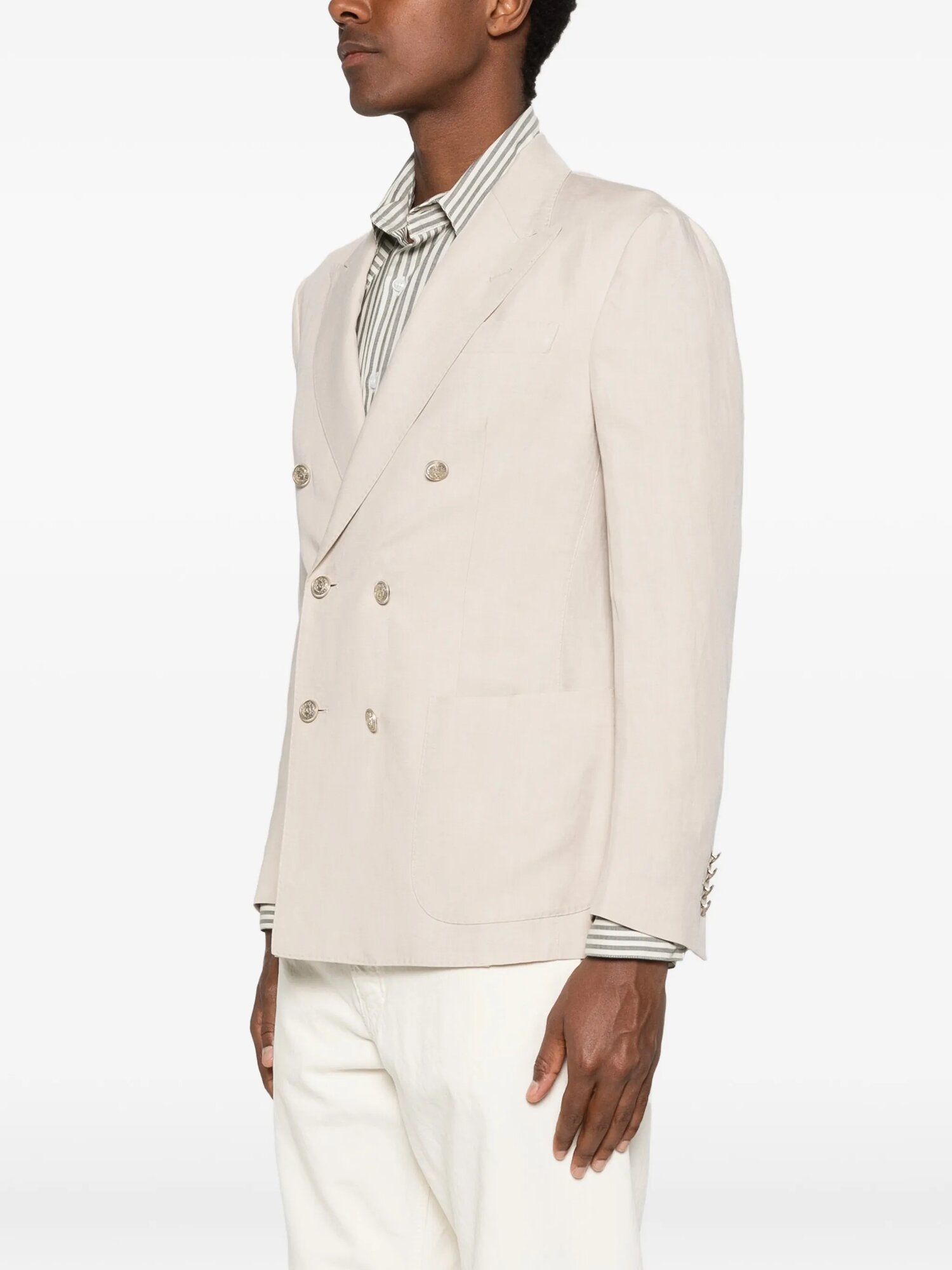 Куртка Eleventy Double-breasted jacket, размер 50, разноцветный — фото 1