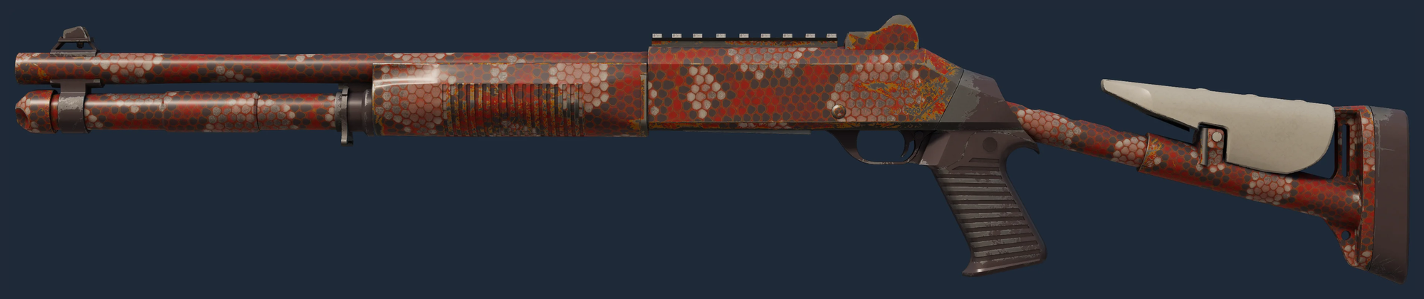StatTrak™ XM1014 | Красный питон (Поношенное) Скины CS2 с быстрой автовыдачей steam trade