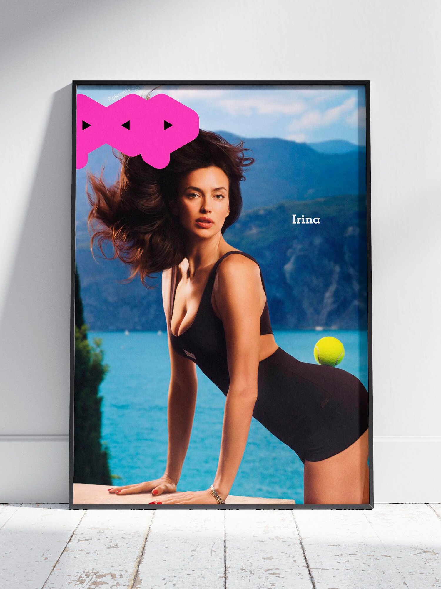 Плакат на стену для интерьера Ирина Шейк (Irina Shayk 21) - Постер по модели, бренду и моде формата A4 (21x30 см)