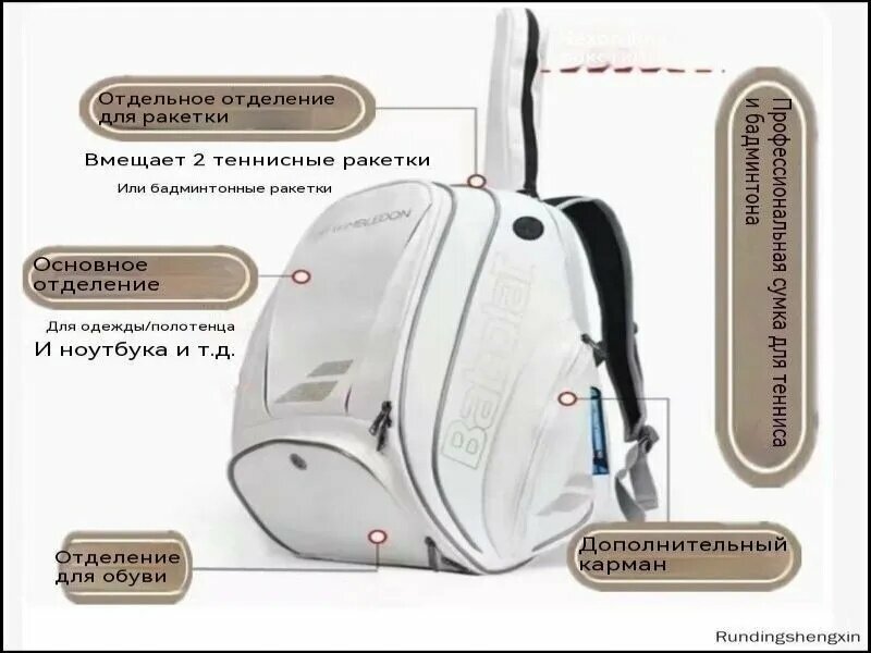 Сумка для теннисных ракеток