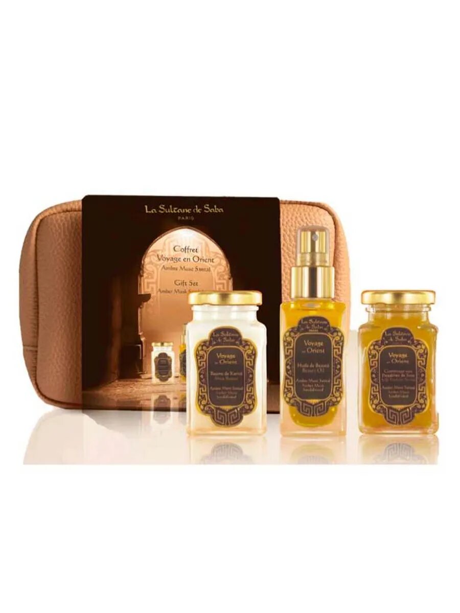 De Saba Ambre/Musc/Santal Kit, Набор “Путешествие на восток”