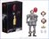 Фигурка Пеннивайз Оно / Pennywise IT Ultimate Deluxe Edition (18 см) Фигурка кло...