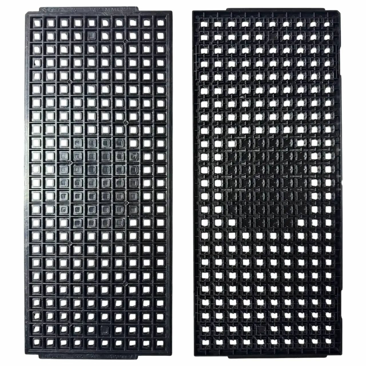 Упаковка для микросхем Tray QFP 10*25, 7*7 мм, комплект из 2-х шт