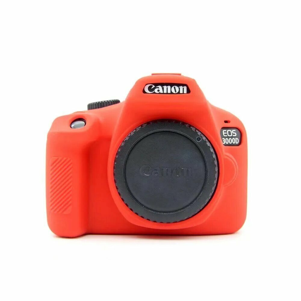 Защитный силиконовый чехол для фотоаппарата Canon EOS 3000D/4000D ультра-тонкая полимерная из мягкого качественного силикона