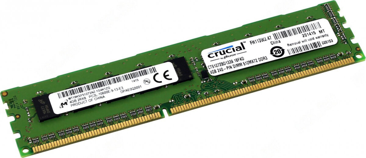 Оперативная память Crucial CT51272BD1339 DDRIII 4Gb