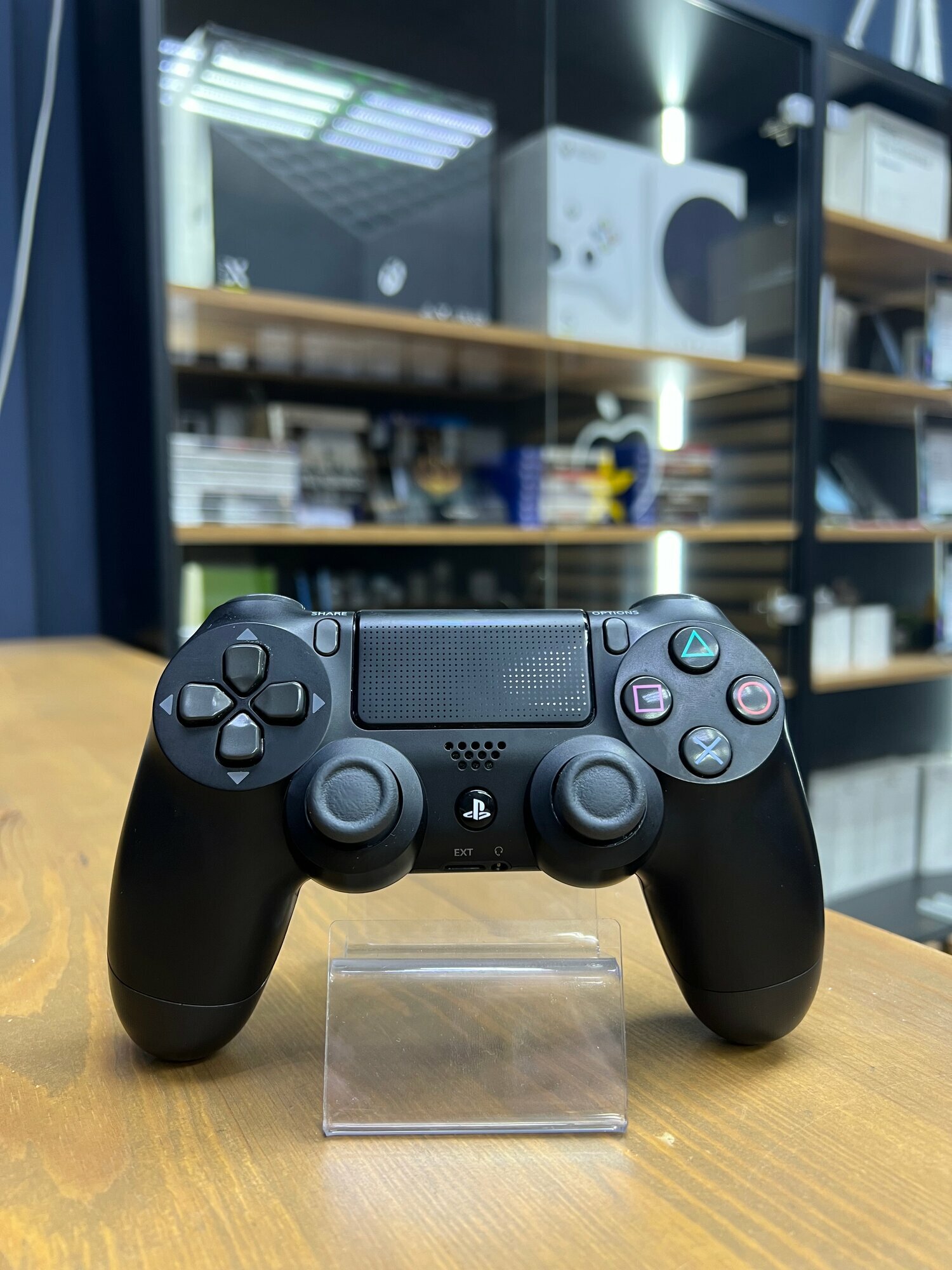 Геймпад Sony PlayStation 4 DualShock 4 v2 CUH-ZCT2E, Антрацитовый черный ресейл