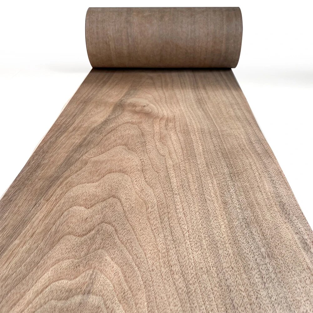 Шпон черный орех 30*260 см для мебели и гитар 1pc