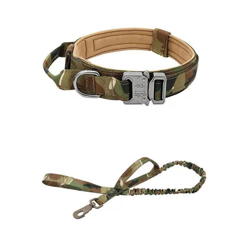 Ошейник и поводок для немецкой овчарки, добермана, самойеда, крупных собак, ошейник для собак породы кунминг, ошейник