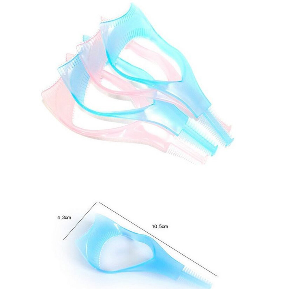 Инструмент для наращивания ресниц (по 3 штуки синего и розового цвета)