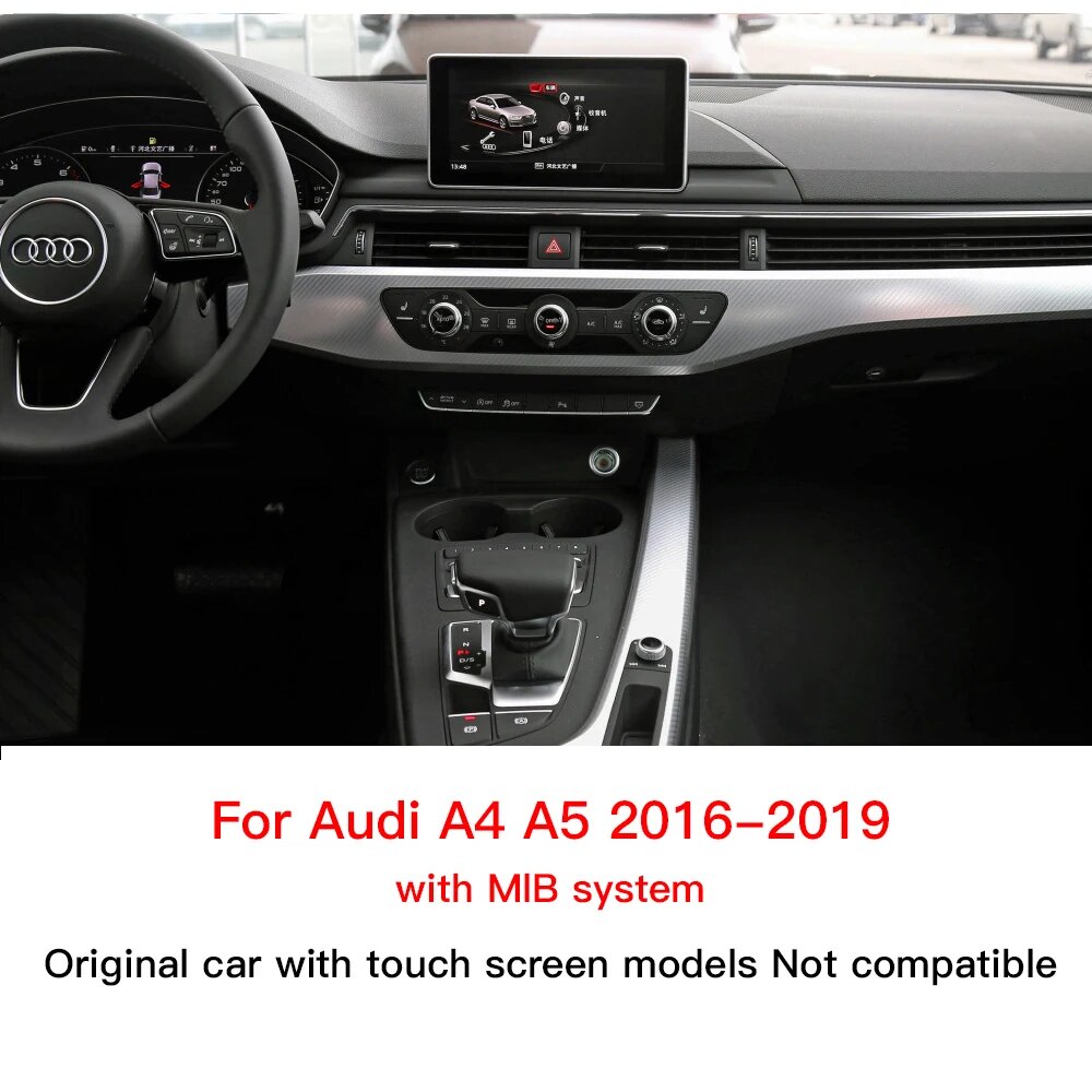 AUTOABC Wireless CarPlay для Audi A4 B9 A5 2016-2018 Android Auto Mirror Link AirPlay камера заднего вида мультимедийные аксессуары