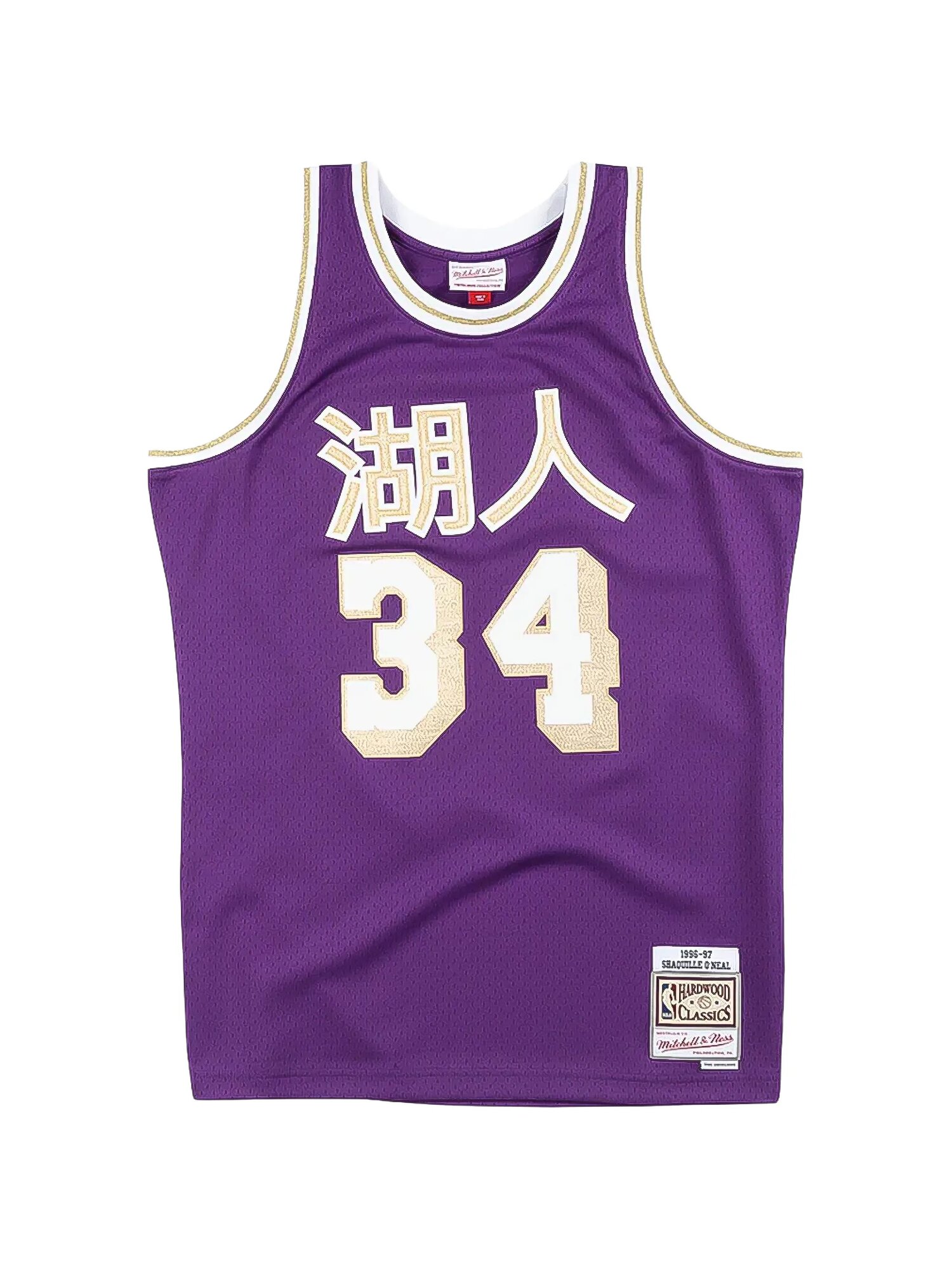 Топ NBA Los Angeles Lakers Shaquille O'Neal 1996 Chinese New Year Swingman