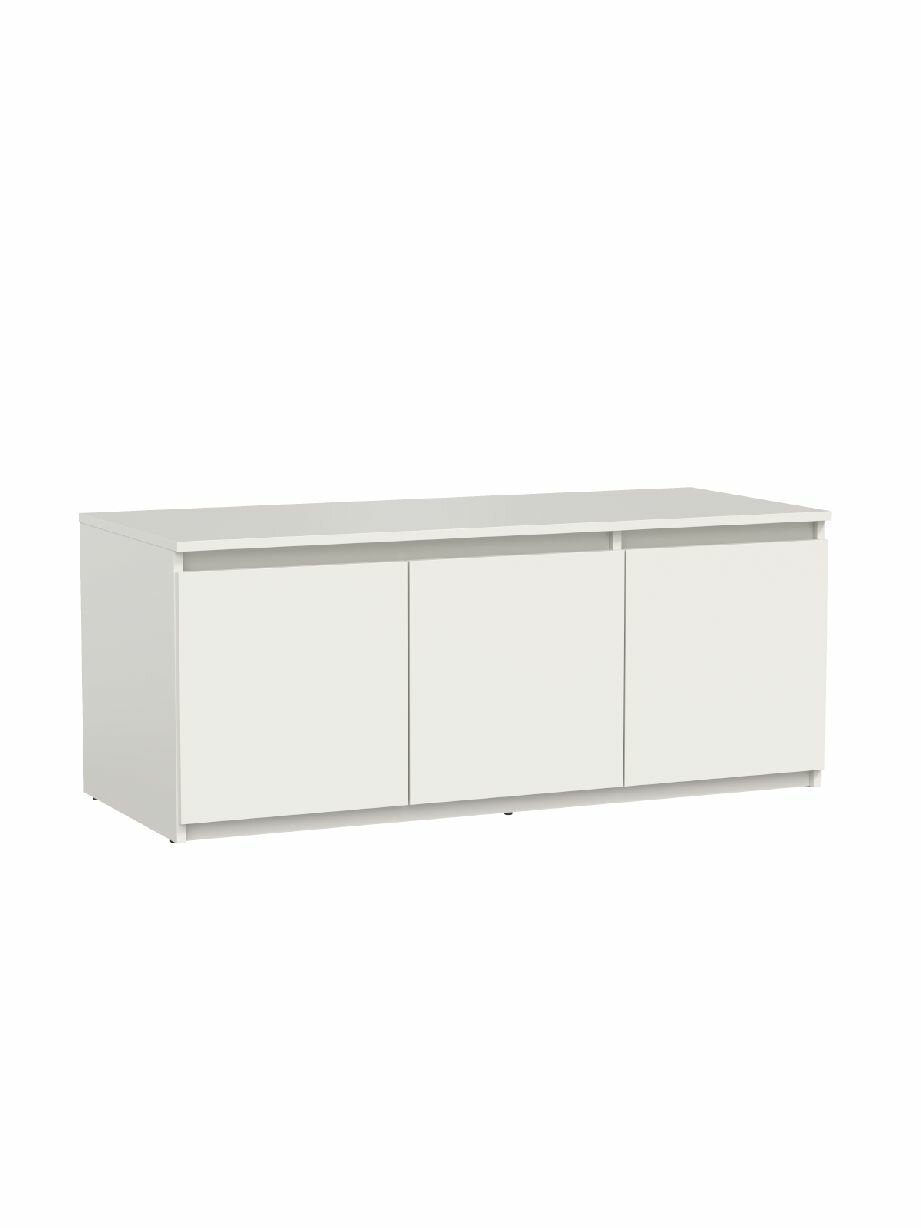 Тумба/Антресоль 82.05 "Берген" (3-х дв.) Белый