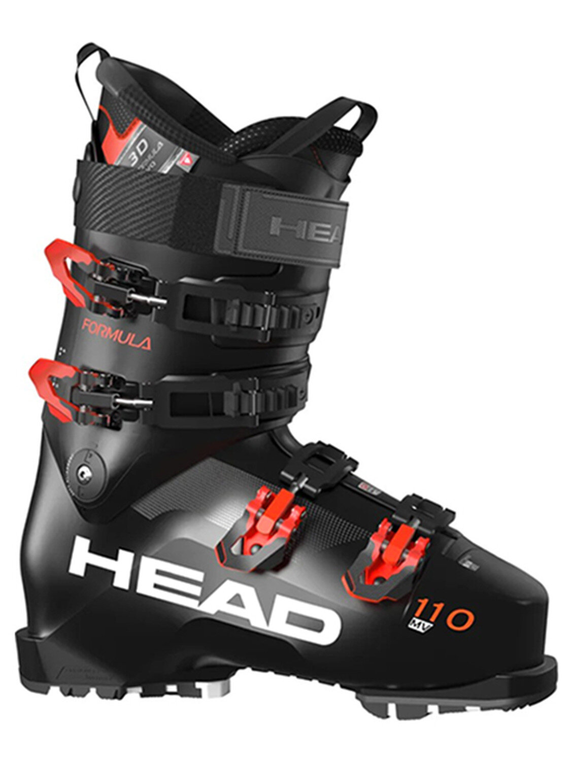 Горнолыжные ботинки Head Formula 110 MV GW Black/Red 24/25 , для мужчин , черный