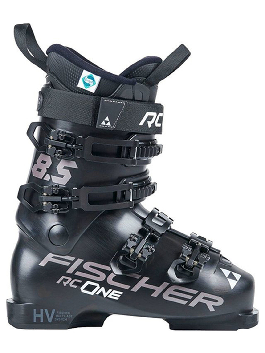 Горнолыжные ботинки Fischer RC One 8.5 Black Black 24/25 , для женщин , черный