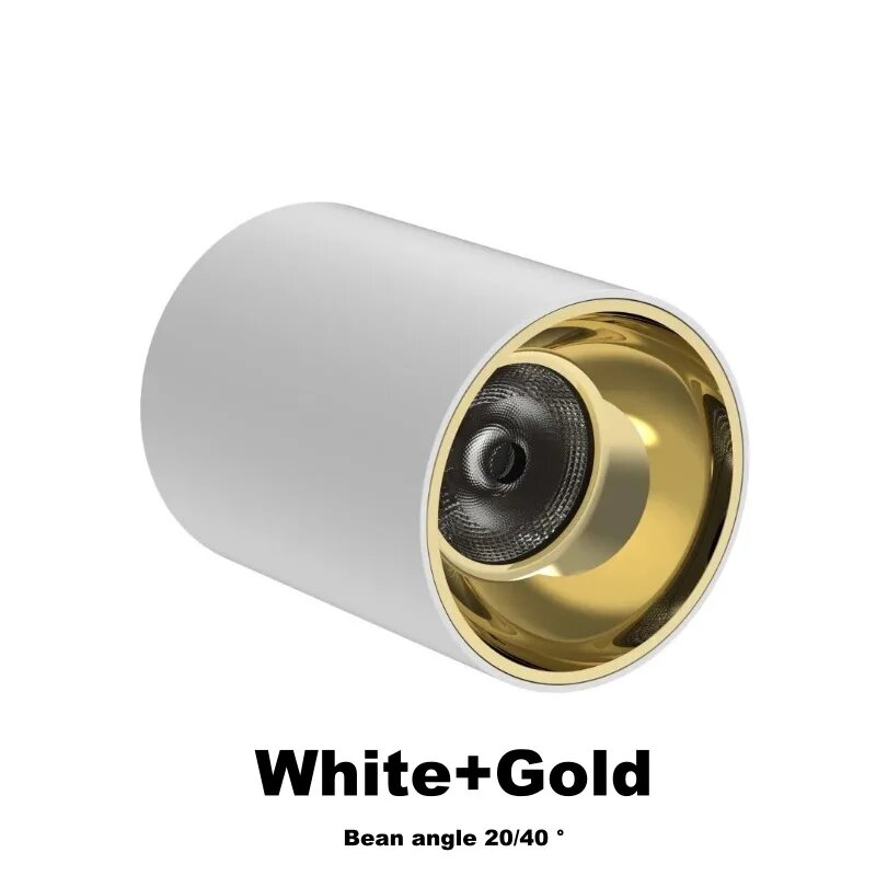 Встроенный светодиодный потолочный свет 7~40Вт IP65 водонепроницаемый прожектор для ванной комнаты/кухни/коридора/балкона наружное освещение