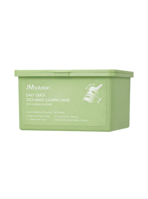 JMSolution Mask Daily Quick Cica Made Calming Маска для лица ежедневная успокаивающая с экстрактом центеллы, 350 гр