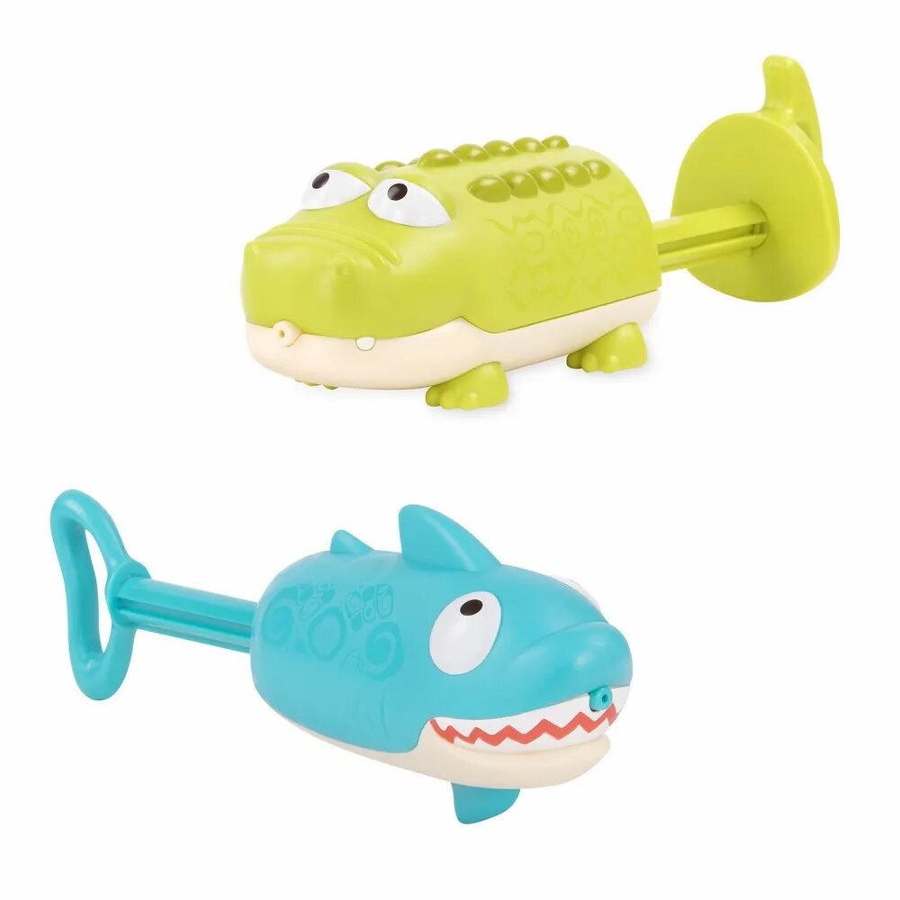 Водная игрушка B.Toys (Battat) " Крокодил и Акула" для ванной/для купания/ для бассейна