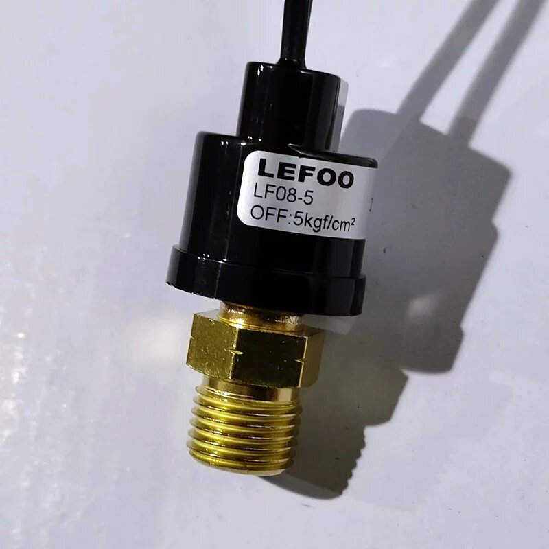 Реле давления LEFOO 12В/24В/220В AC/DC одноточечное для газа, жидкости, воды, масла, насосов, контроллер высокого и
