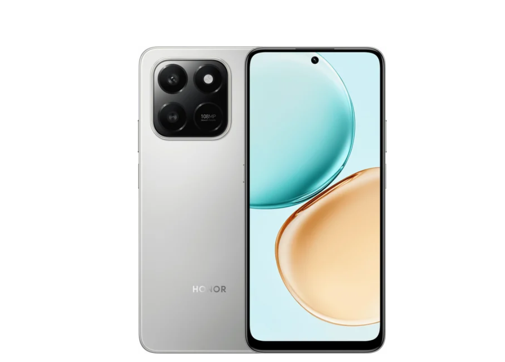 Смартфон Honor X7d 6/128Gb серый (5109BXJR_L)