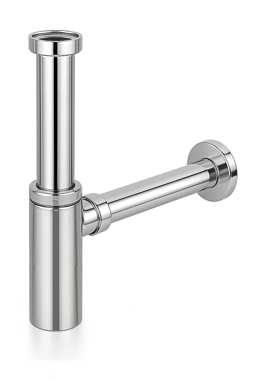 Сифон для раковины Aquanet 372025 цвет Хром