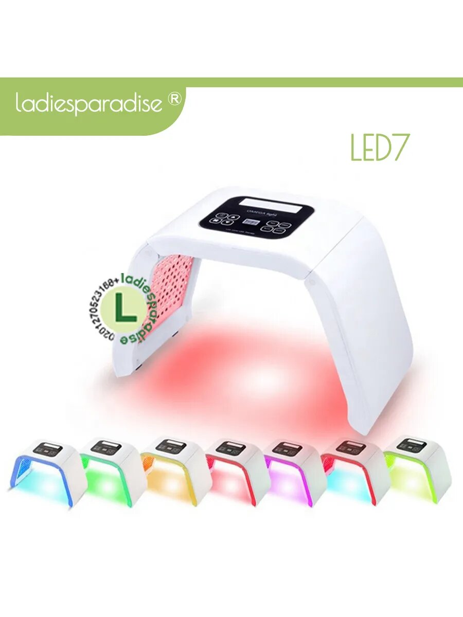 LED маска очиститель косметический аппарат 7