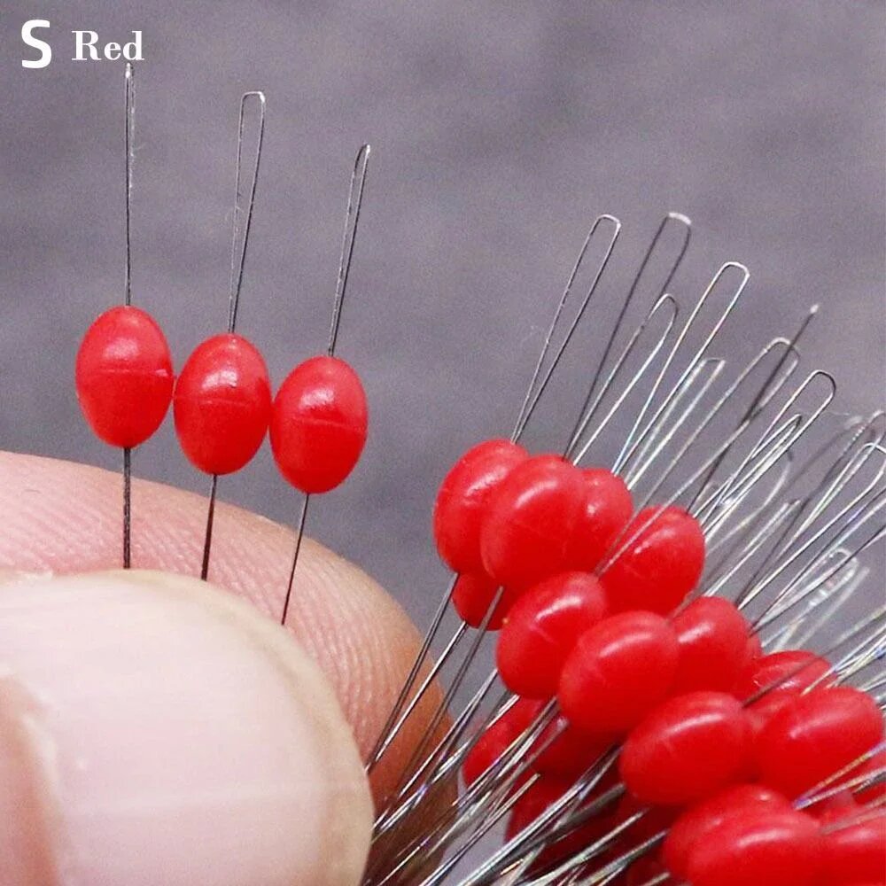 Силиконовые ограничители для лески Red-S (0.6-2.0), Красный