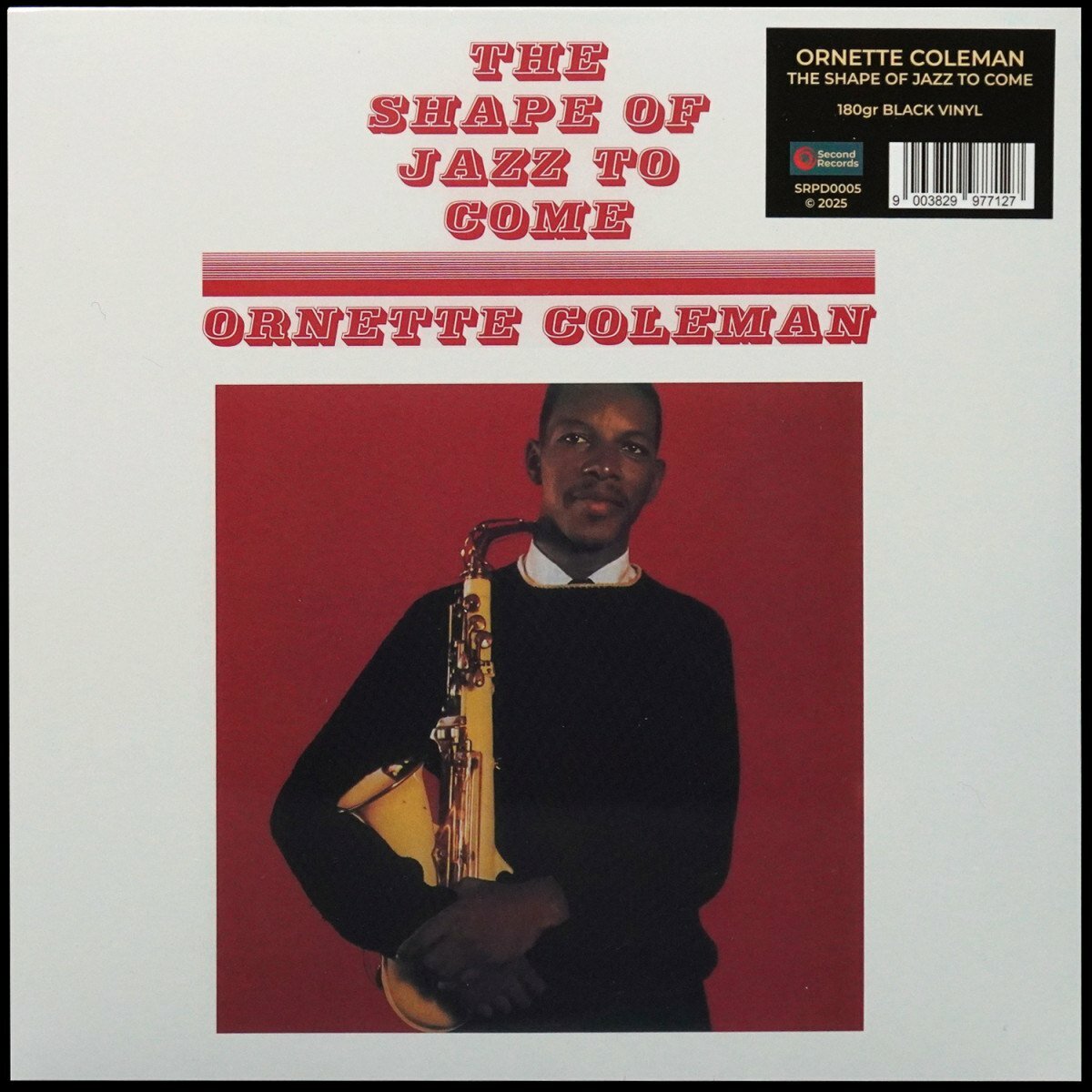 Виниловая пластинка Second Records Ornette Coleman – Shape Of Jazz To Come