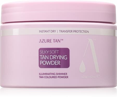 Azure Tan Пудра-фиксатор для автозагара Silky Soft для женщин, 120 г