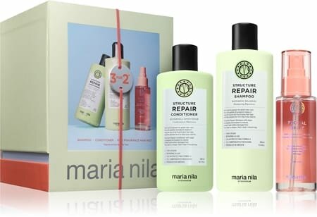 Шампунь для волос Maria Nila Structure Repair Holiday Box, 3 шт