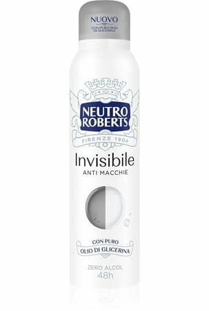 Дезодорант Neutro Roberts Invisible Anti Macchie, для женщин, 150 мл