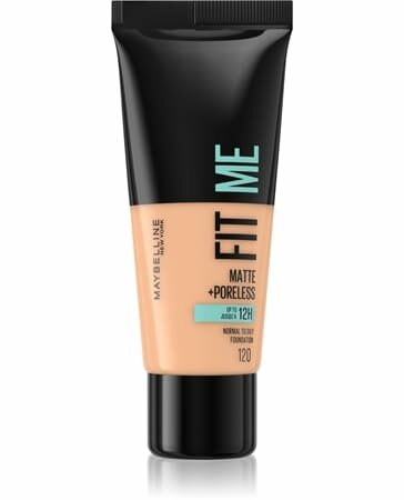 Тональный крем Maybelline New York Fit Me! Matte+Poreless, оттенок 120 Classic Ivory, 30 мл