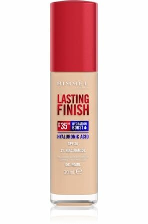 Тональный крем Rimmel Lasting Finish 35H Hydration Boost, оттенок 001 pearl, 30 мл