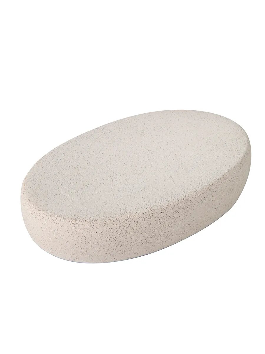 Мыльница Zenfort Stone цемент цвет белый
