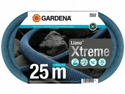 Текстильный шланг Gardena Liano Xtreme 19 мм (3/4") 25 м (18482-20)