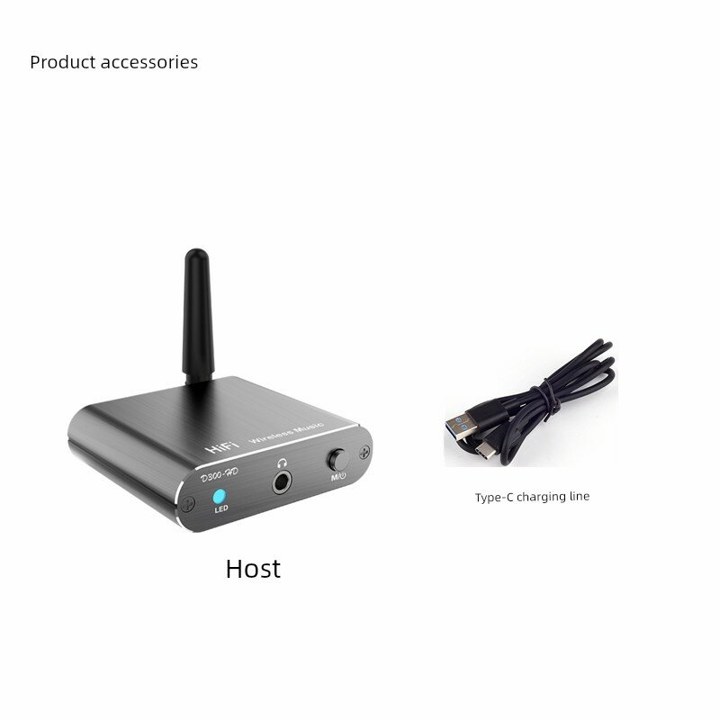 Высококачественный приемник aptX HD Bluetooth 5.2 с оптическим и коаксиальным входом для старых усилителей - базовый