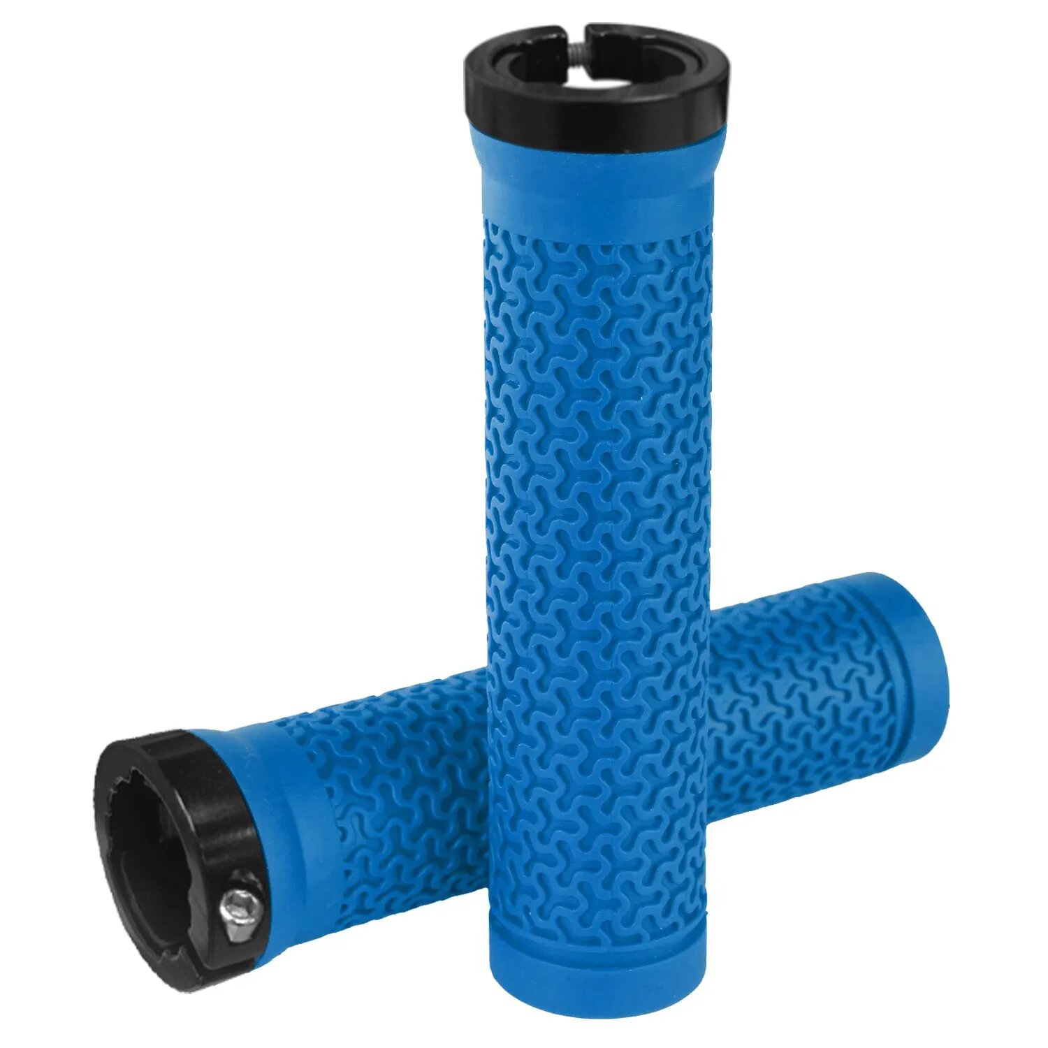 Резиновые грипсы Cycle Zone для руля велосипеда Синий, Blue