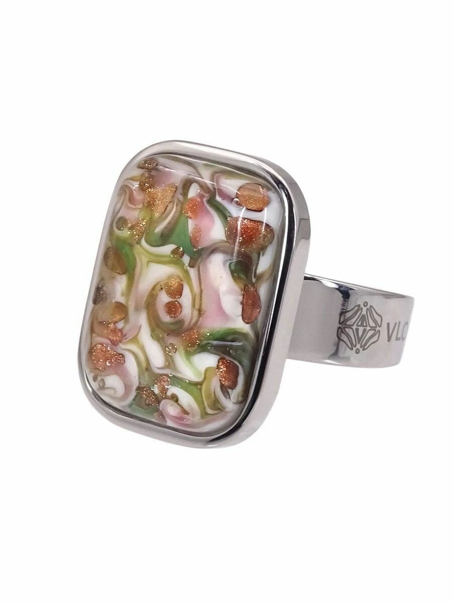 Кольцо, стекло, муранское стекло
