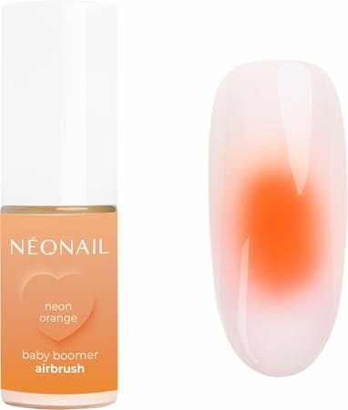 Пудра для ногтей NeoNail Baby Boomer Airbrush, оттенок neon orange, 5 г