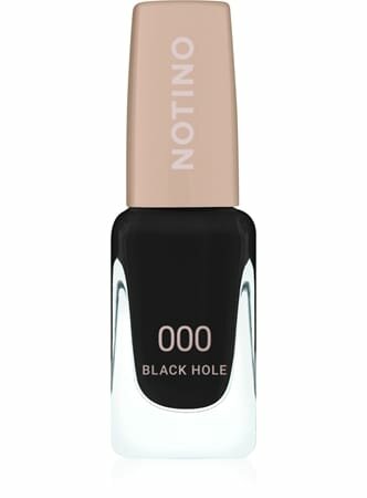 Лак для ногтей Notino Gel Effect Nail Polish, черный, 10 мл