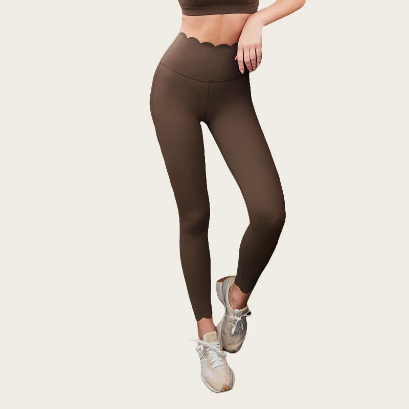 Женские леггинсы для йоги, цвет Green Olive Pants