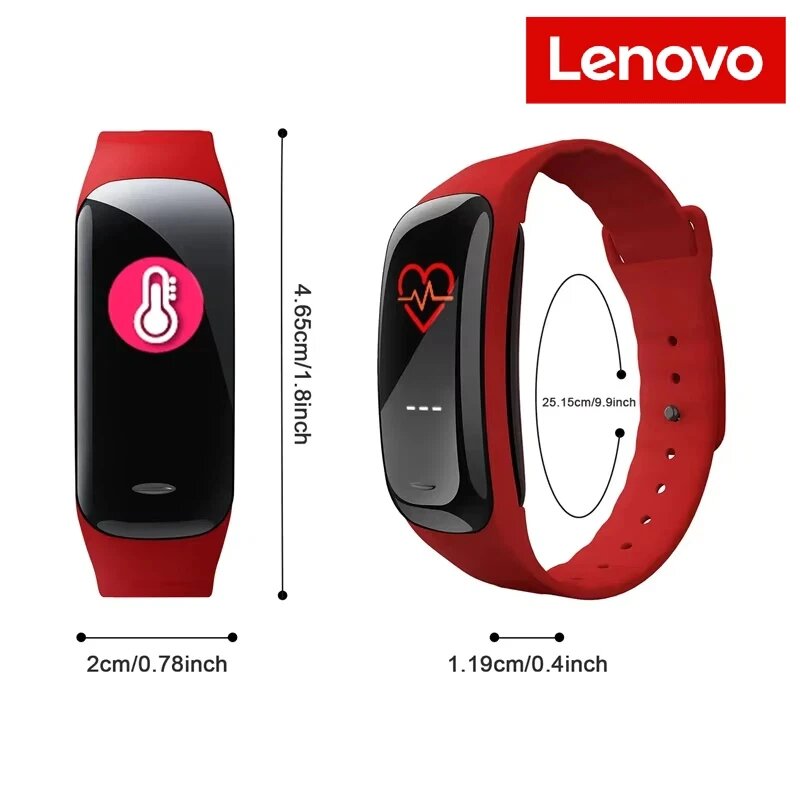 Lenovo C1 Plus Красный фитнес-браслет