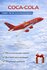 Игрушечная модель самолета Coca-Cola