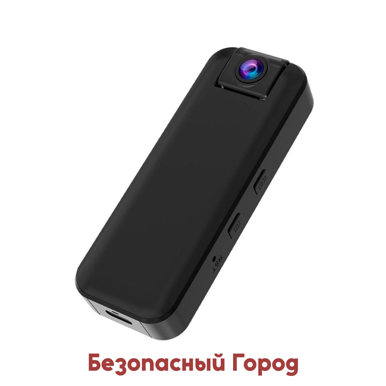 Автономная нагрудная 4G мини камера 3mp с SIM картой (переносной карманный видеорегистратор) JMC-VC-77-4G (3mp) (C77520AN) с невидимой ИК подсветкой