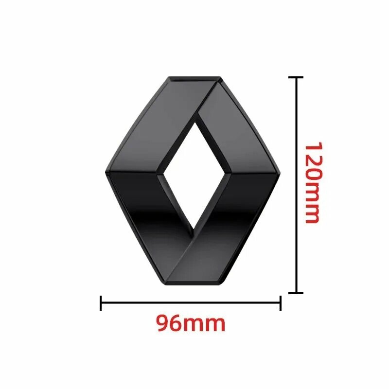 Значок на задний багажник, передняя решетка, капот, эмблема для Renault RS, Koleos, Captur, Talisman, Kadjar, Megane 2, 3, Clio 5, Zoe