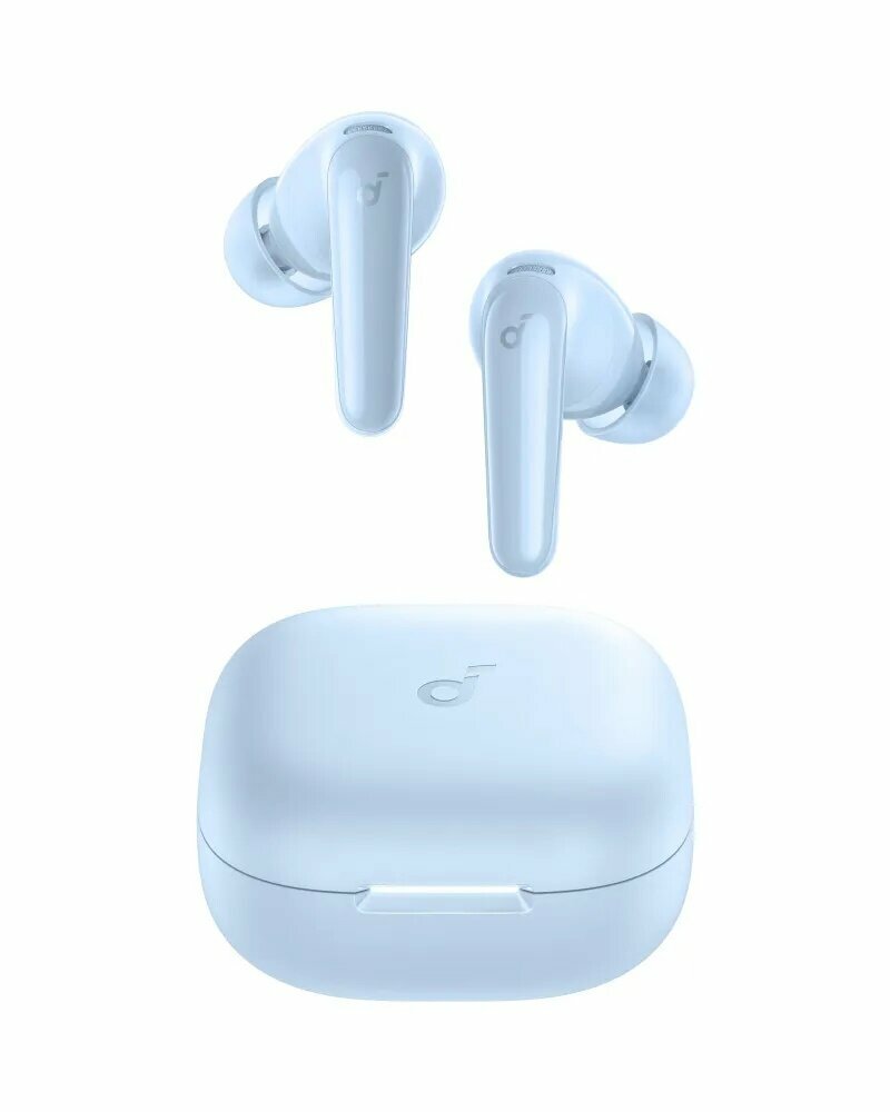 Soundcore Наушники беспроводные с микрофоном Anker Soundcore P31i, Bluetooth, USB Type-C, синий