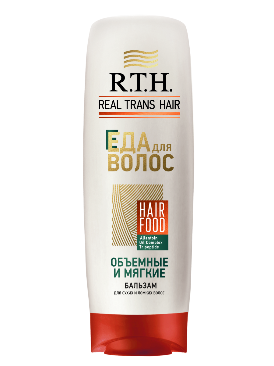 Бальзам для волос Real Trans Hair Объемные и мягкие 220г для сухих и ломких волос