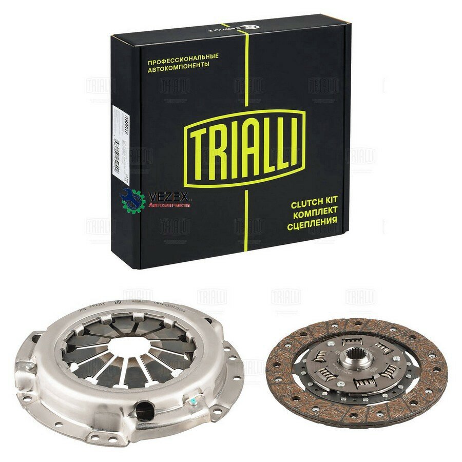 TRIALLI FR2713 к-кт сцепления! без подшипника\ Geely MK 1.5i 08>