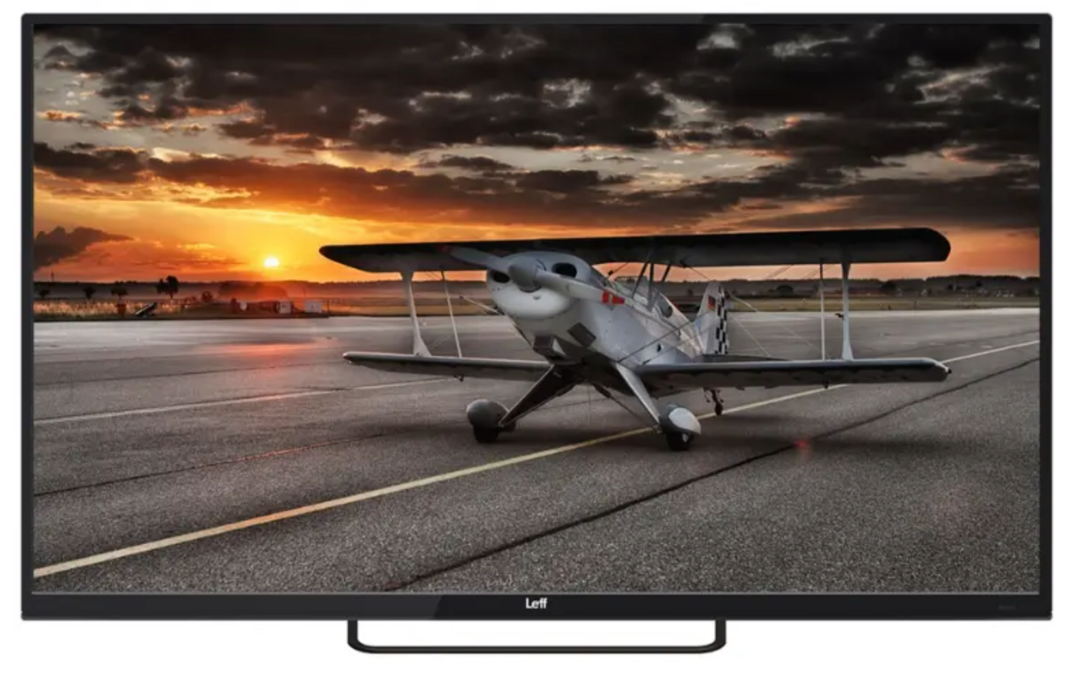 40" Телевизор LEFF 40F240T, FULL HD, черный